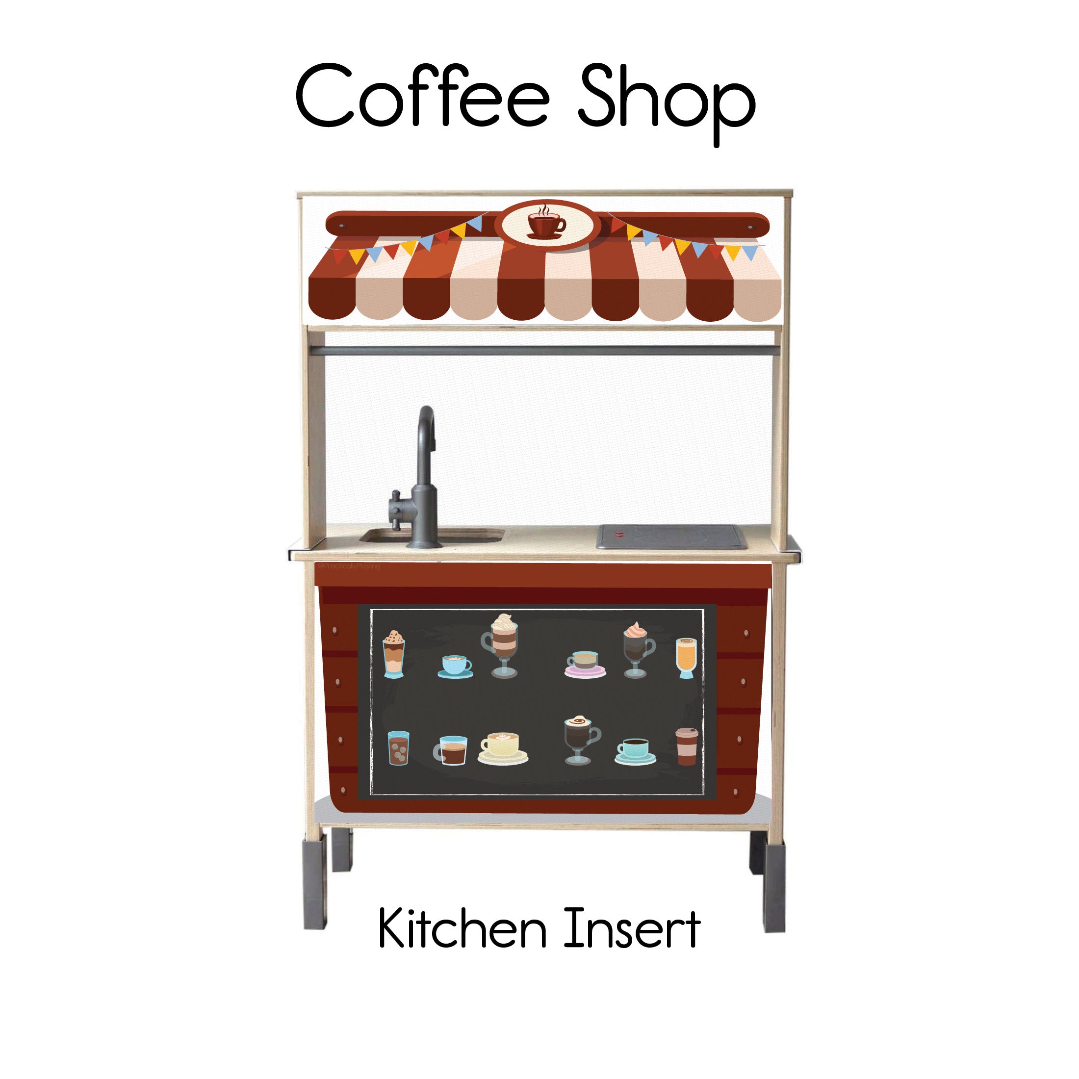 Coffee Shop - Kitchen Decal Pack – Practically Playing