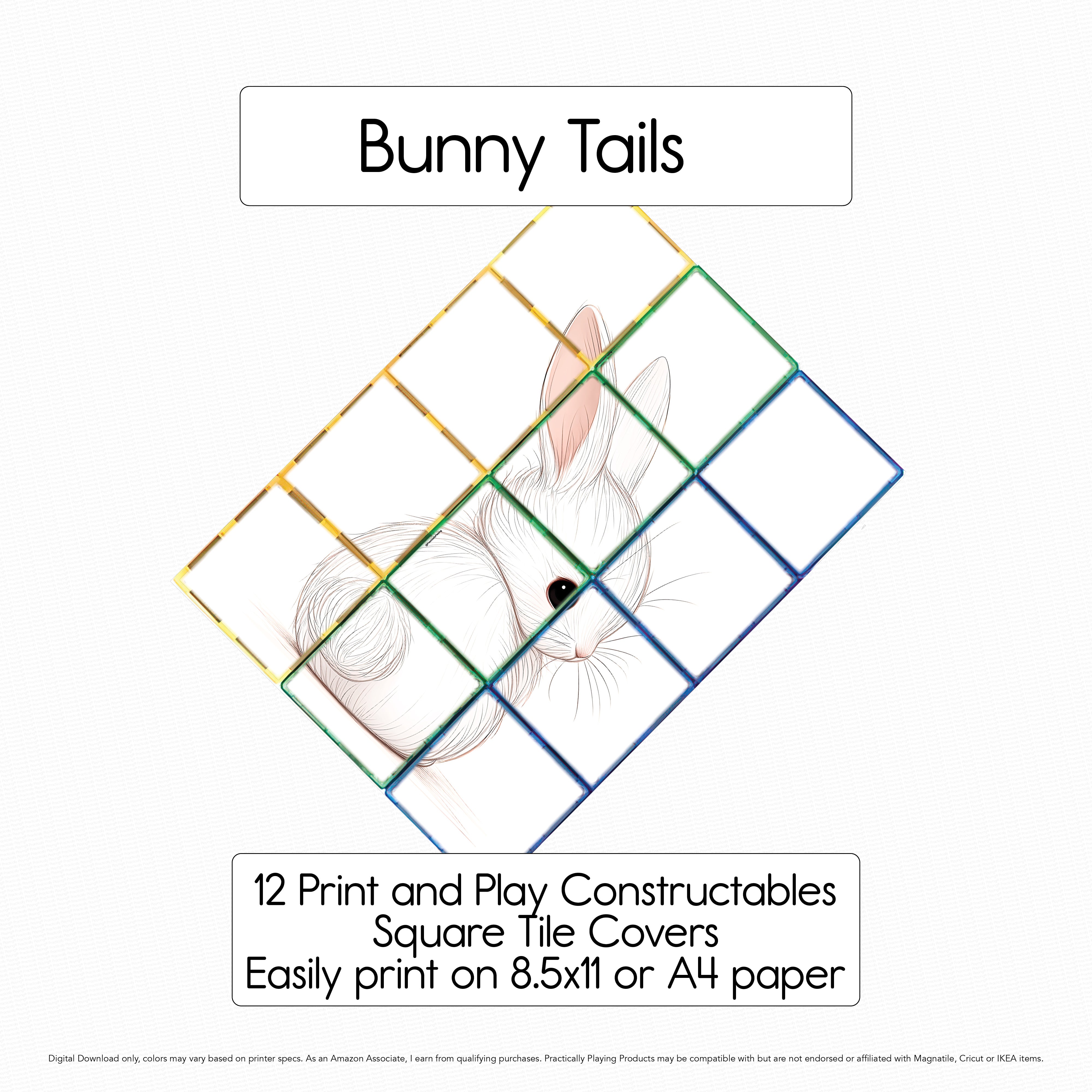 Bunny Tails - Constructables Puzzle – Practically Playing