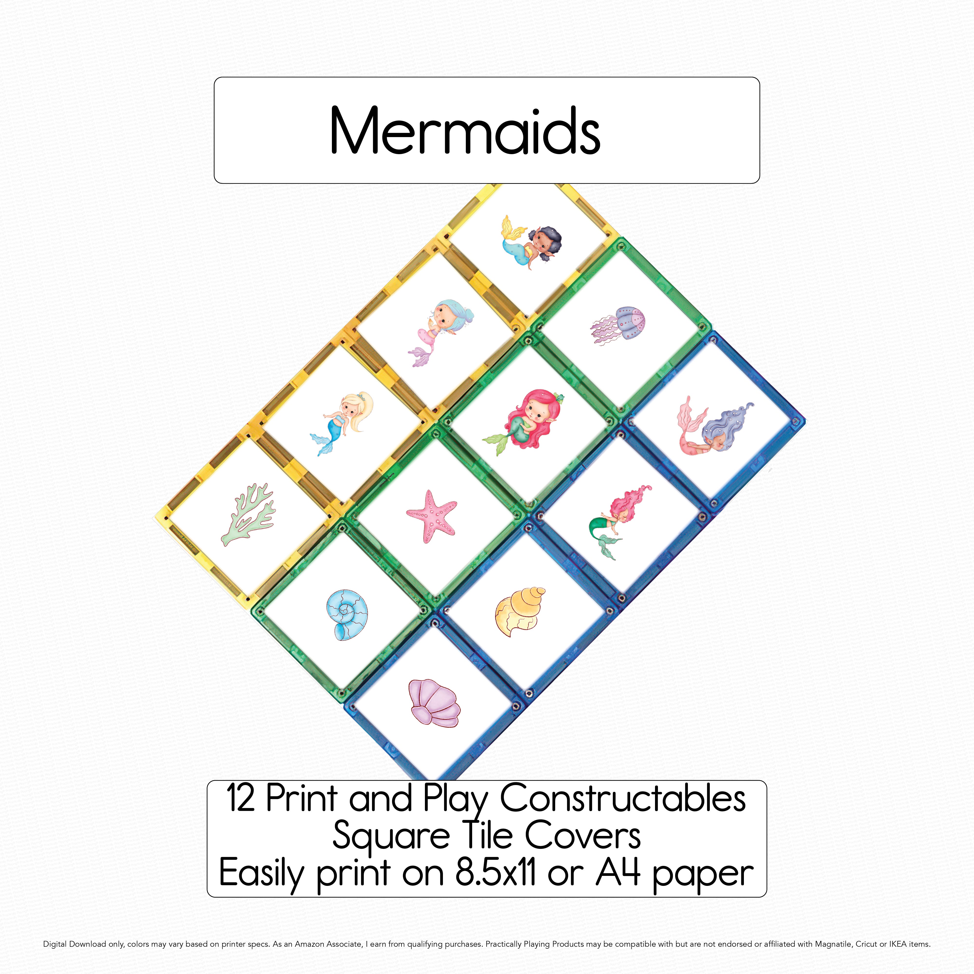 Mermaids - Constructables Mini Creator Kit – Practically Playing