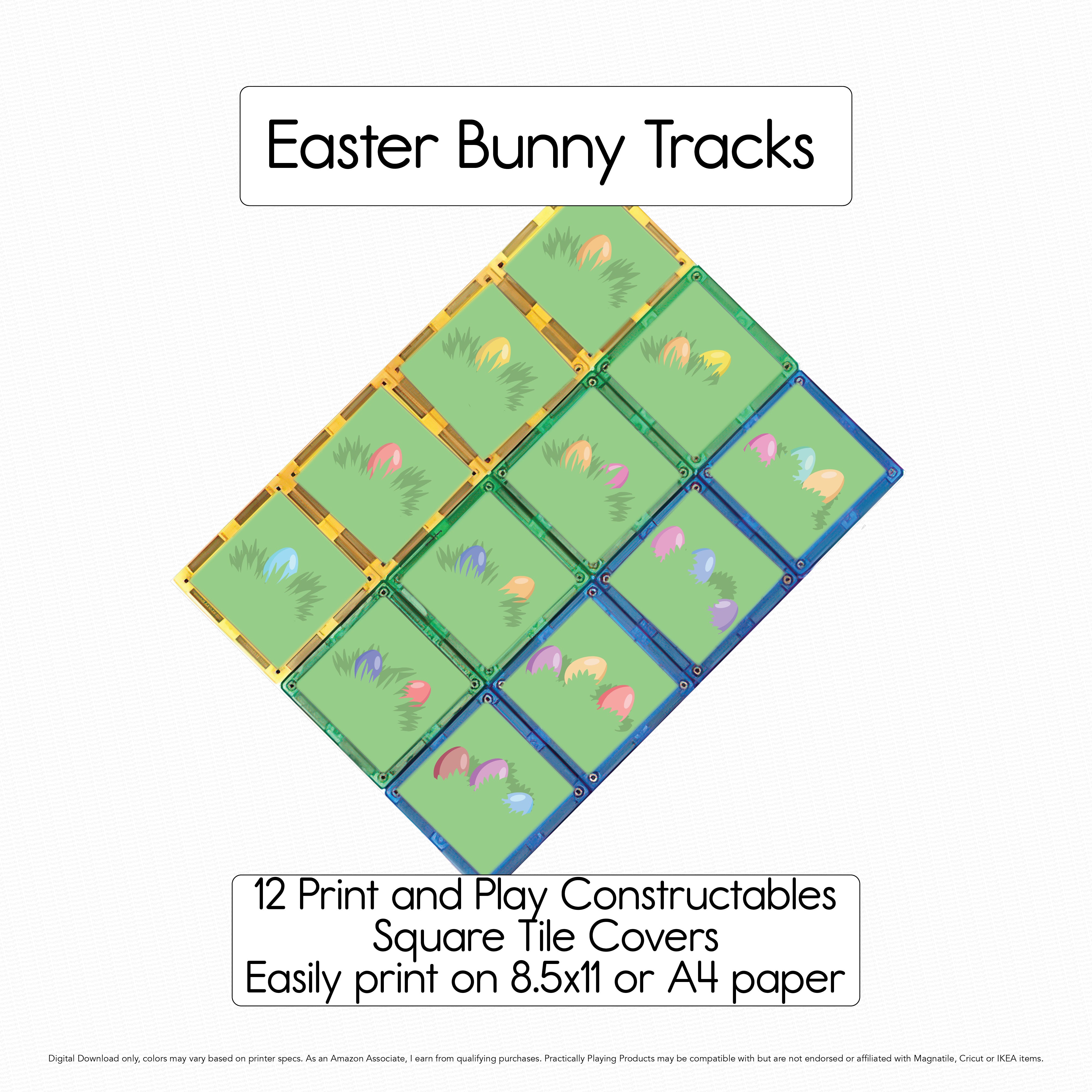 Easter Bunny Tracks - Constructables Mini Creator Kit – Practically Playing