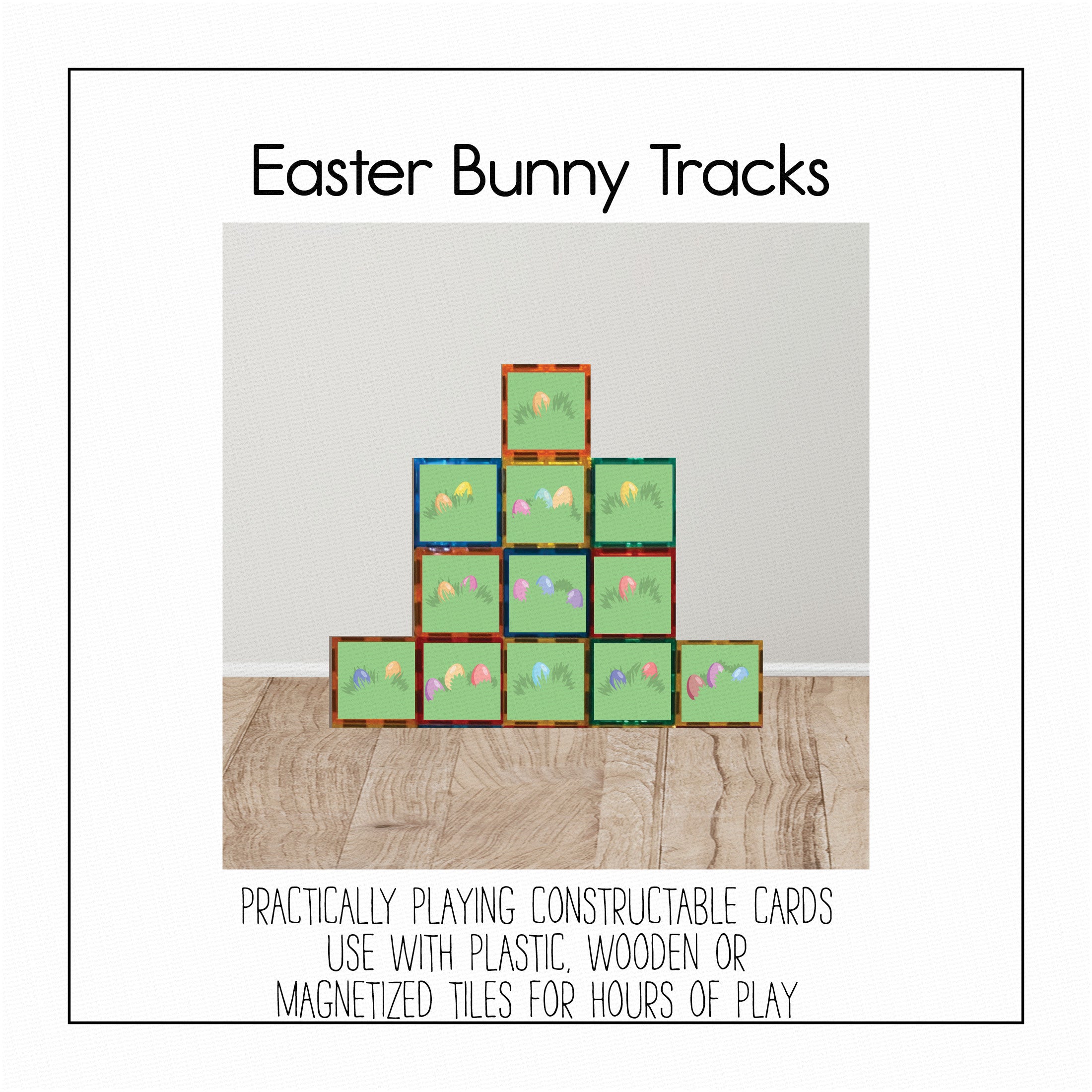 Easter Bunny Tracks - Constructable Card Pack – Practically Playing