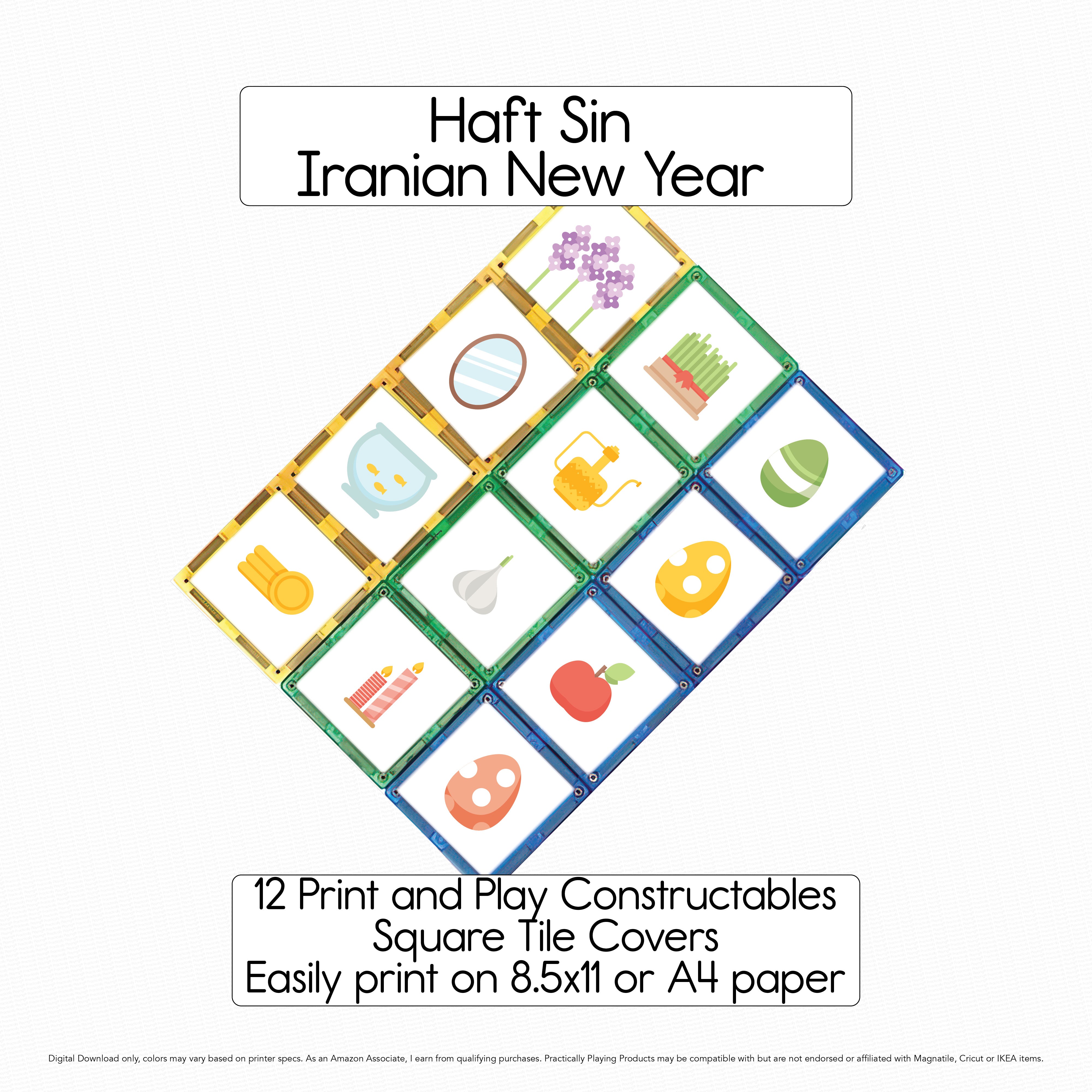 Haft Sin- Iranian New Year - Constructables Mini Creator Kit – Practically Playing