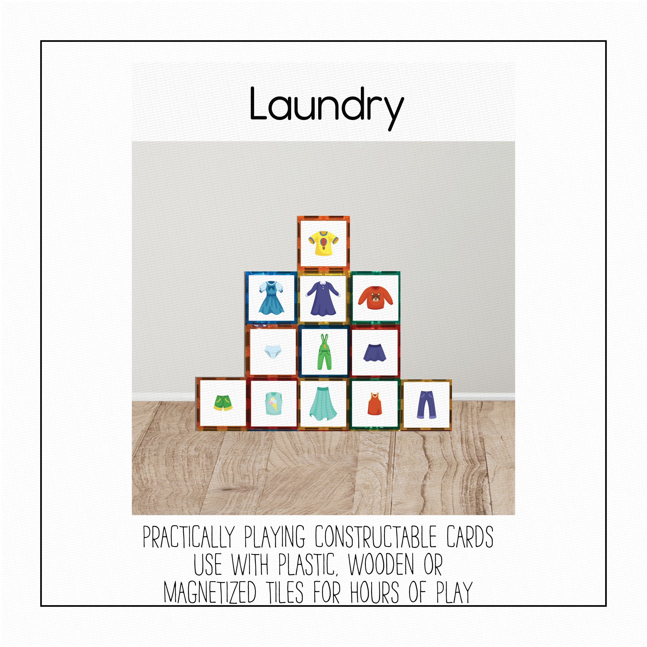 Laundry - Constructable Card Pack – Practically Playing