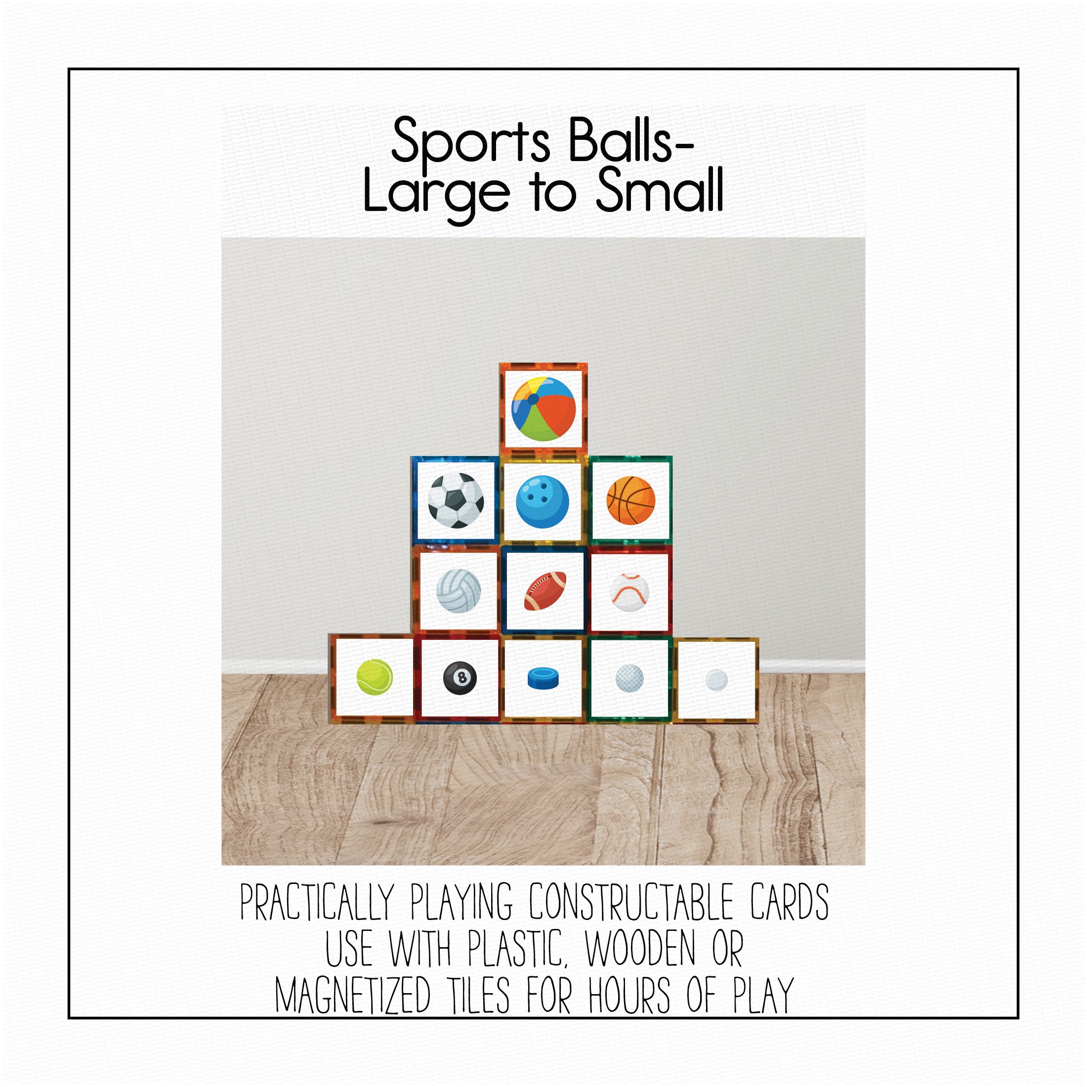 Sports Balls - Constructable Card Pack – Practically Playing