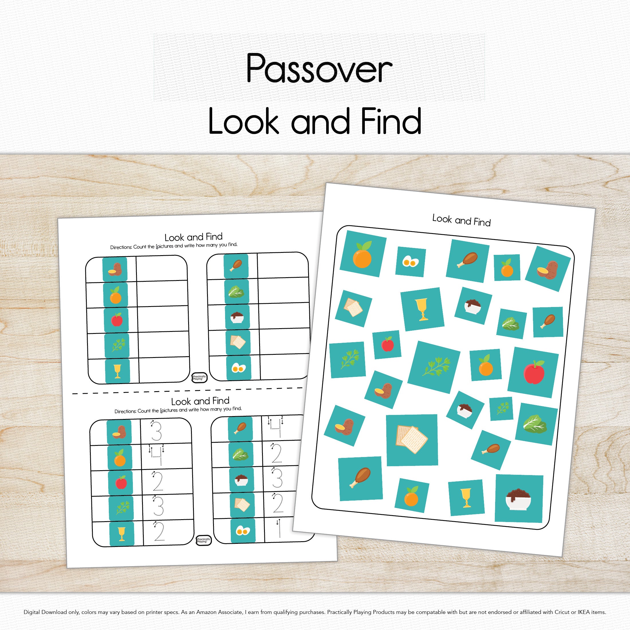 Passover - Look and Find – Practically Playing