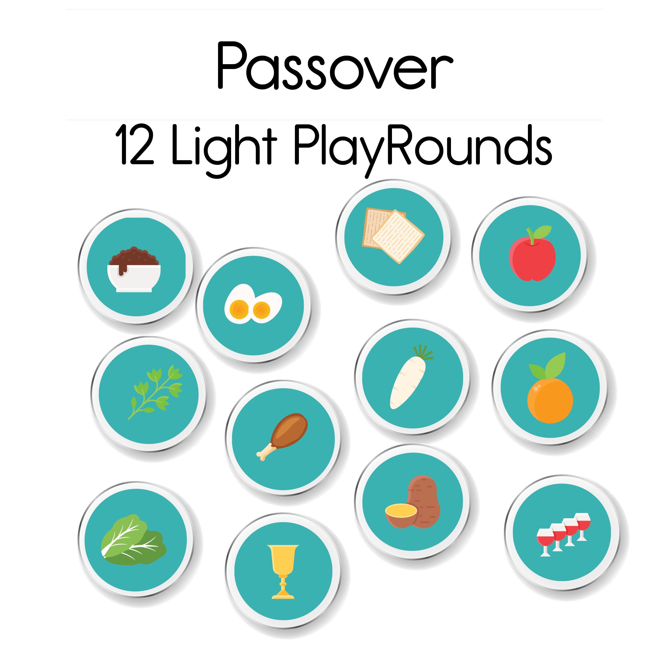 Passover - Light PlayRound 12 Pack – Practically Playing
