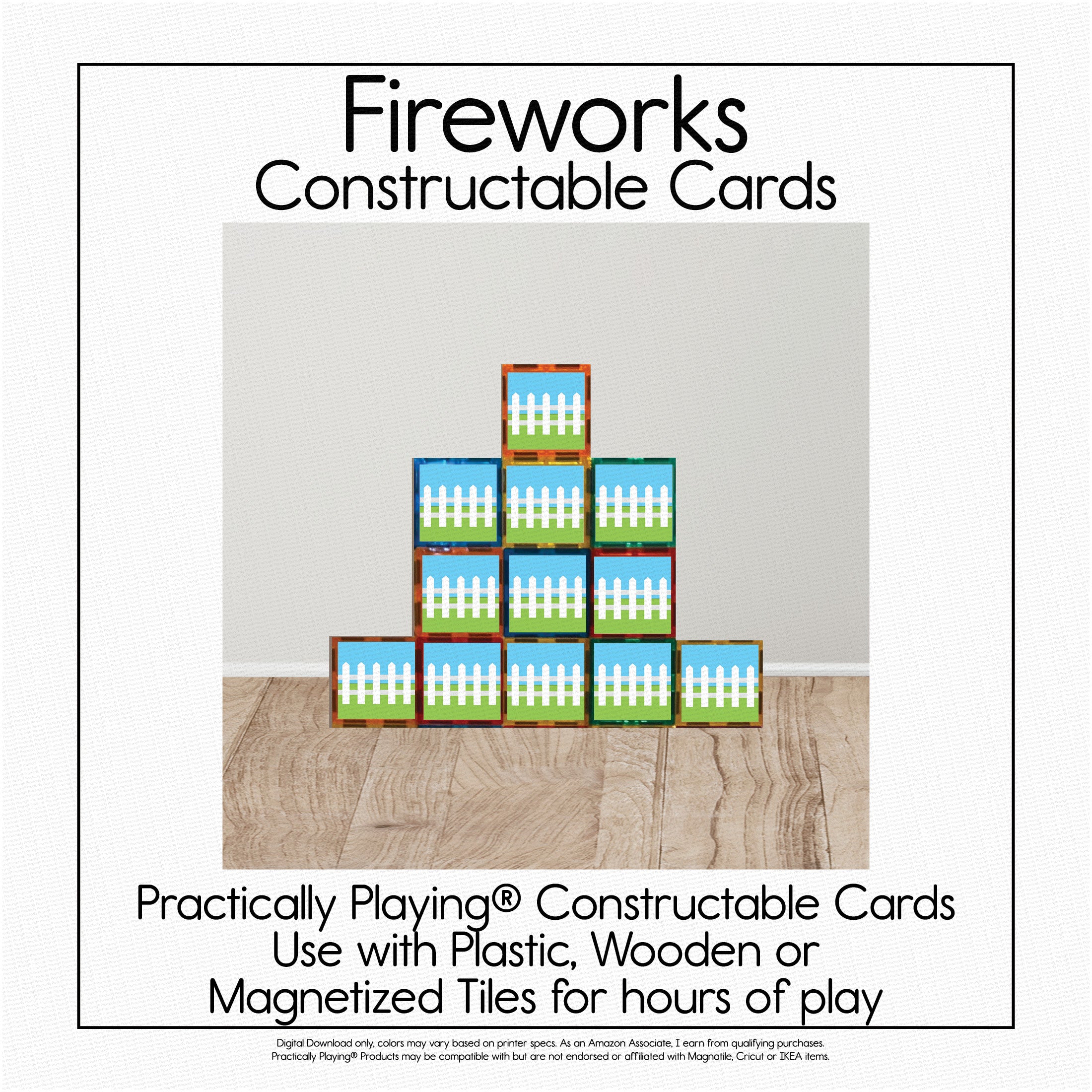 Farm Fence - Constructable Card Pack – Practically Playing