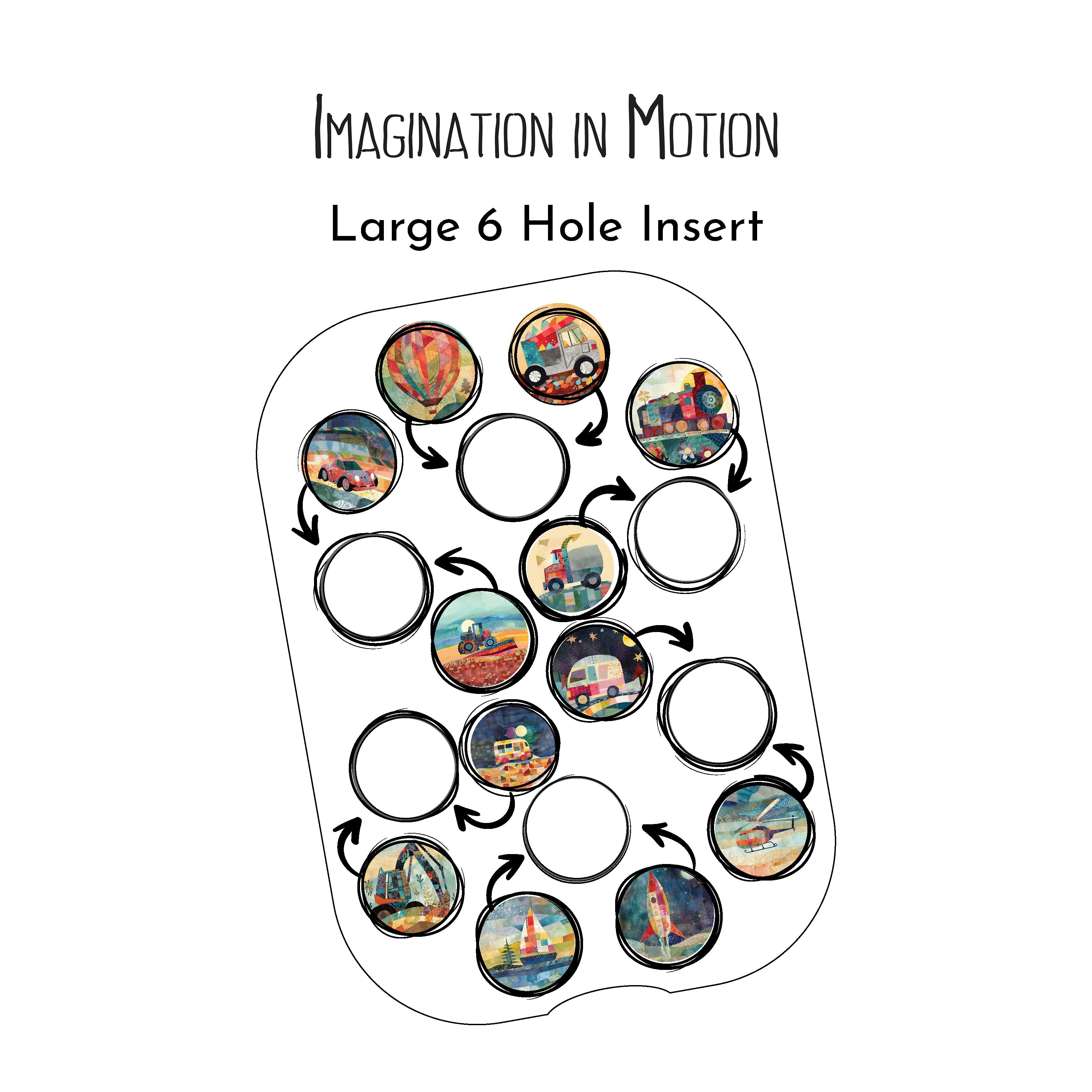 Imagination in Motion Action Pack: Printable Inserts and Loose Parts- – Practically Playing