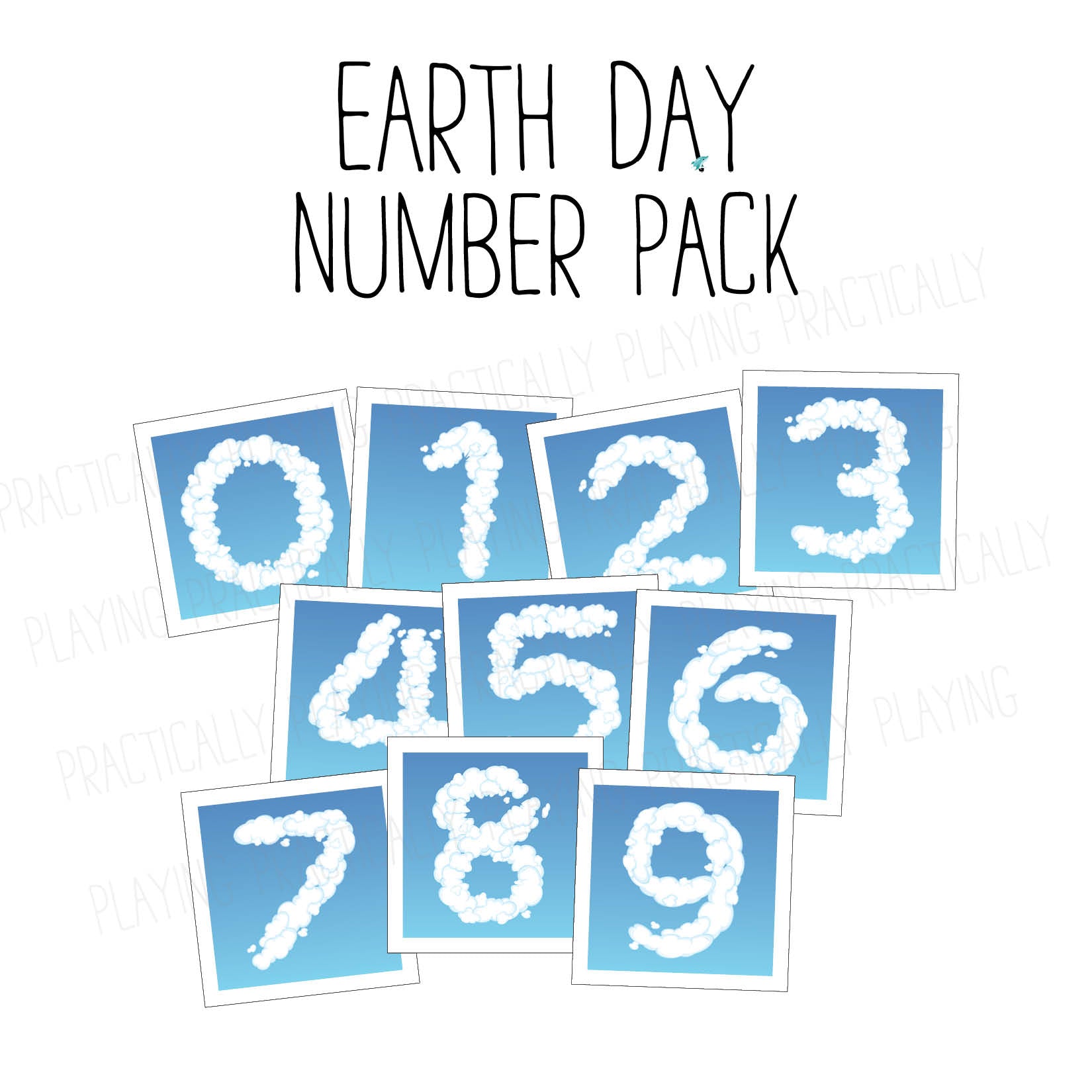 Earth Day Number Pack – Practically Playing