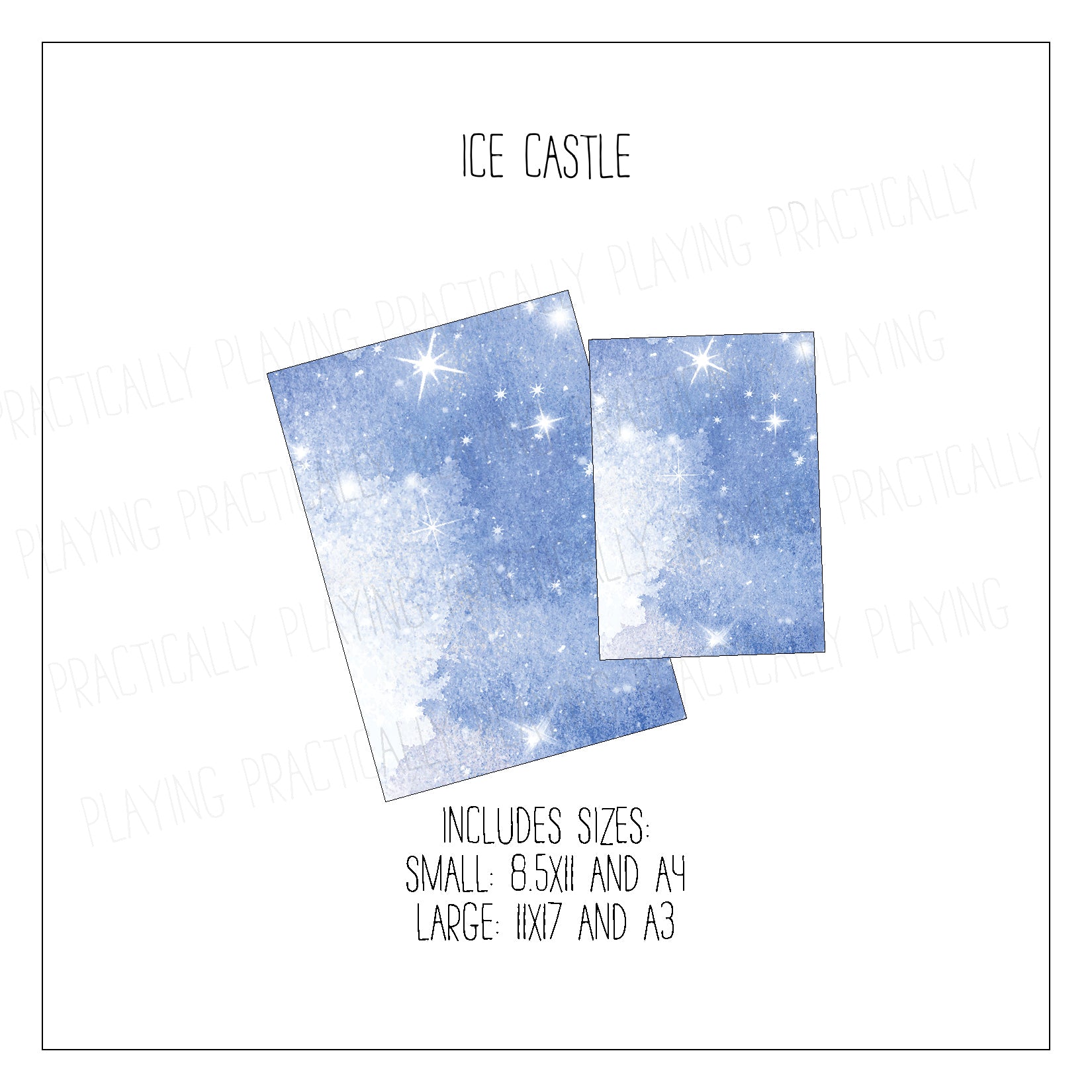 Ice Castle Poster Pack – Practically Playing