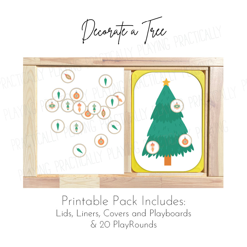 Decorate a Tree Action Pack – Practically Playing