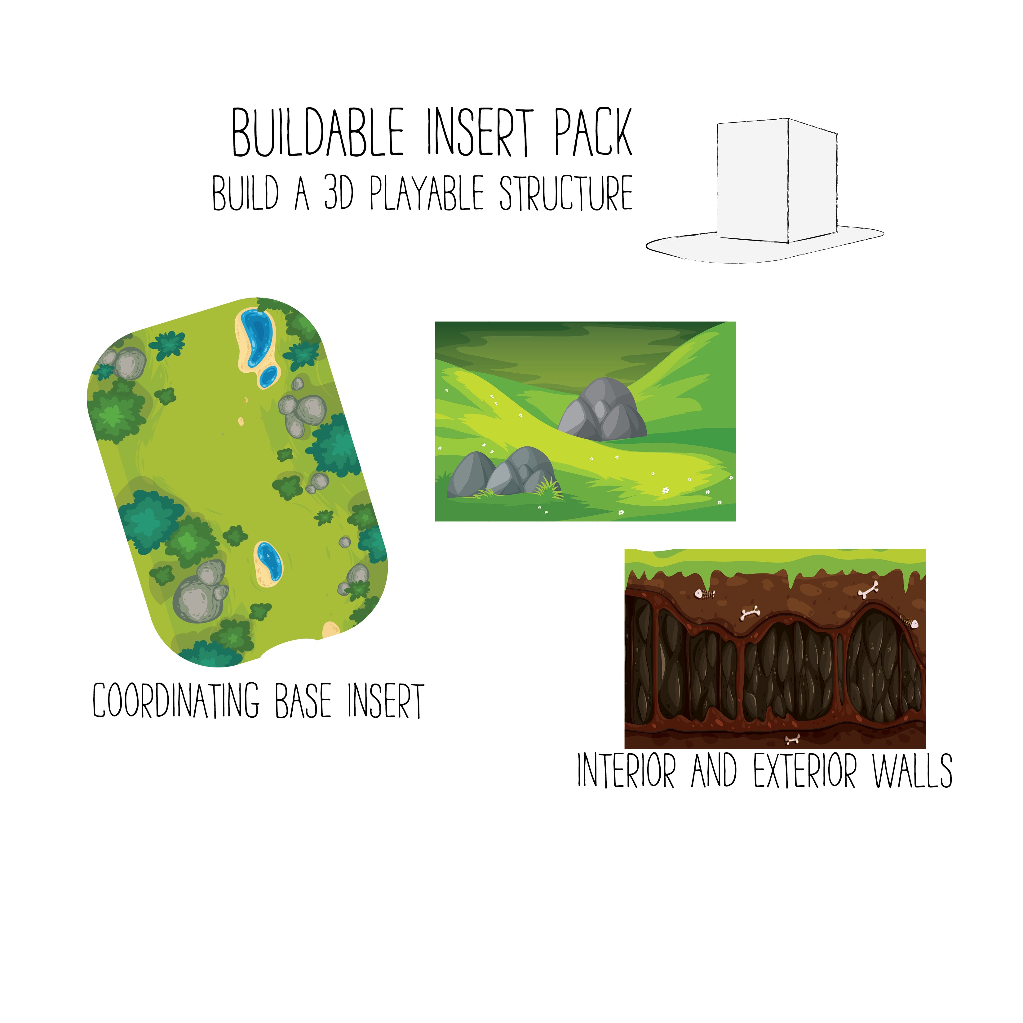 Burrow Buildable Insert Pack – Practically Playing