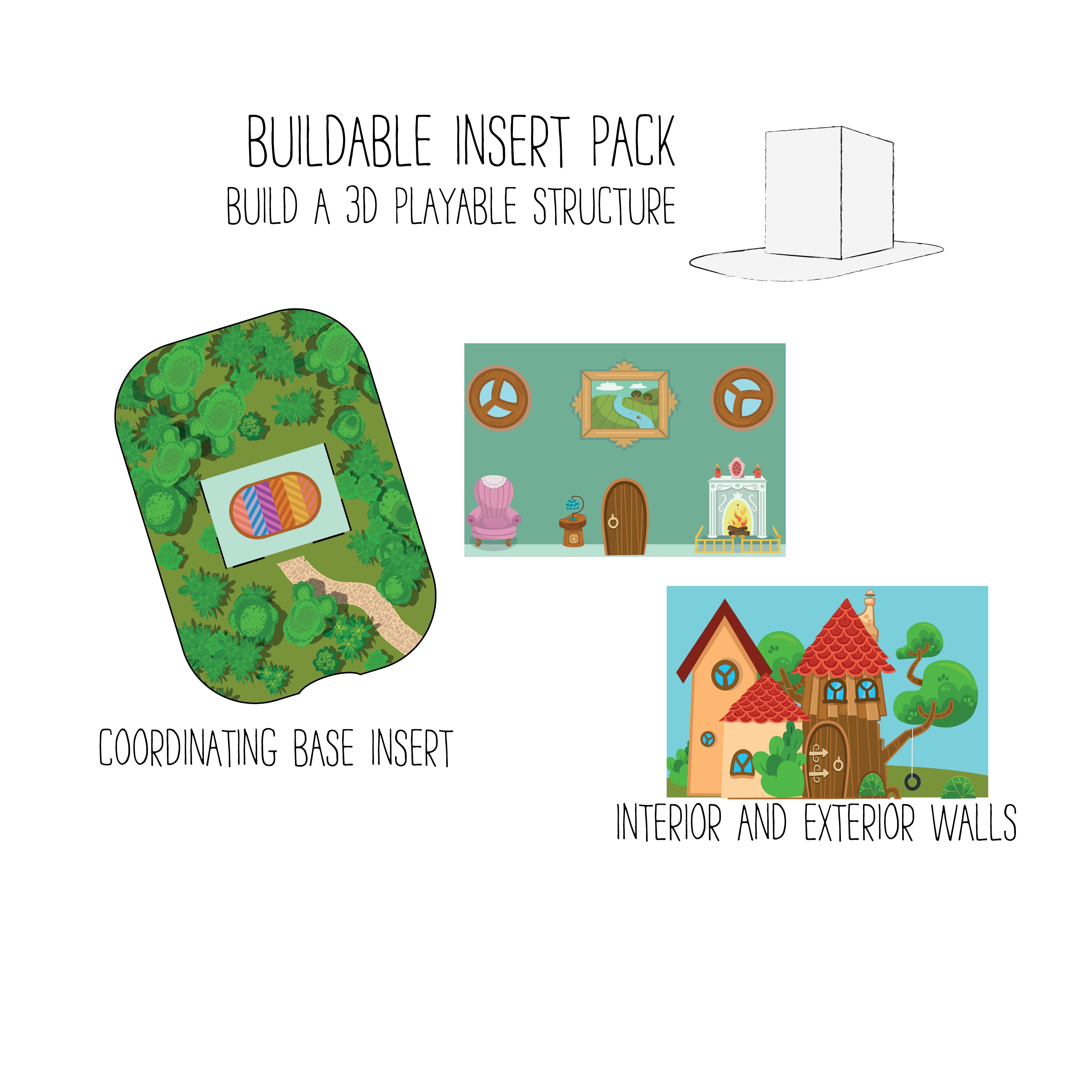 Flutter By, Butterfly Buildable Insert Pack – Practically Playing