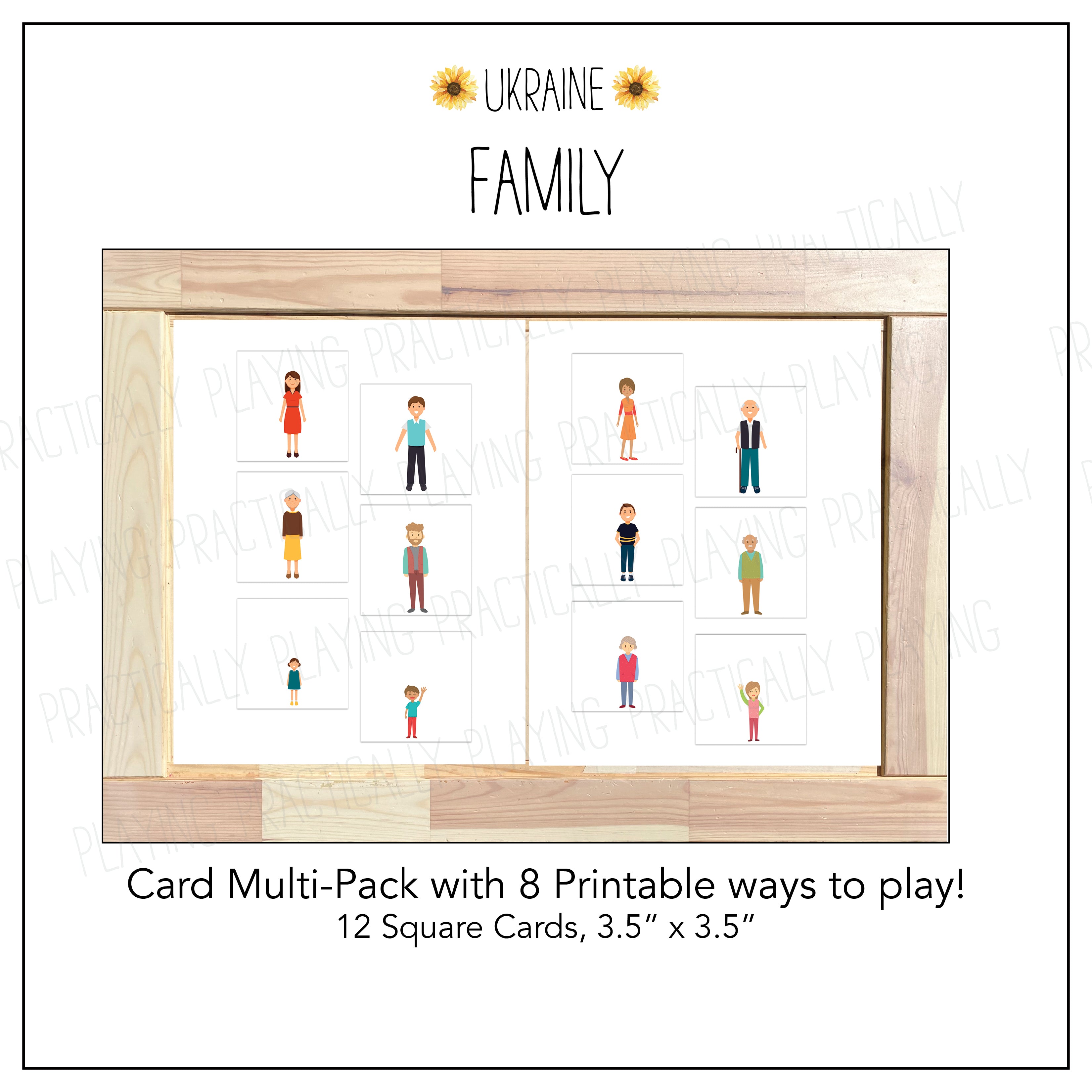 Ukraine- Family Cards MegaPack – Practically Playing