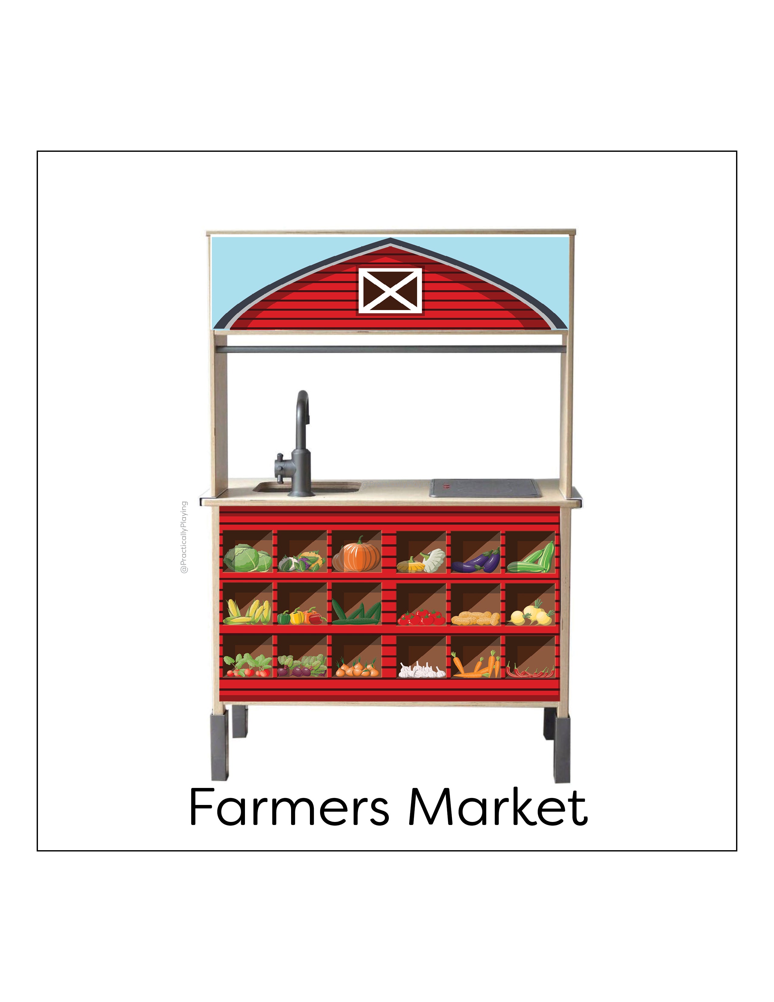 Farmers Market Kitchen Insert – Practically Playing