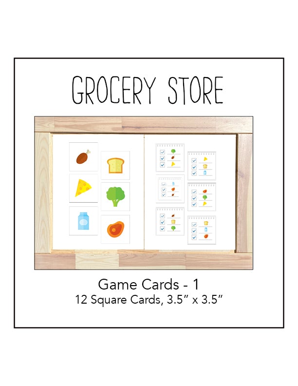 Grocery Card and Cube - 1 – Practically Playing
