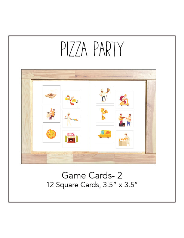 Pizza Party Cards and Cubes 2 – Practically Playing