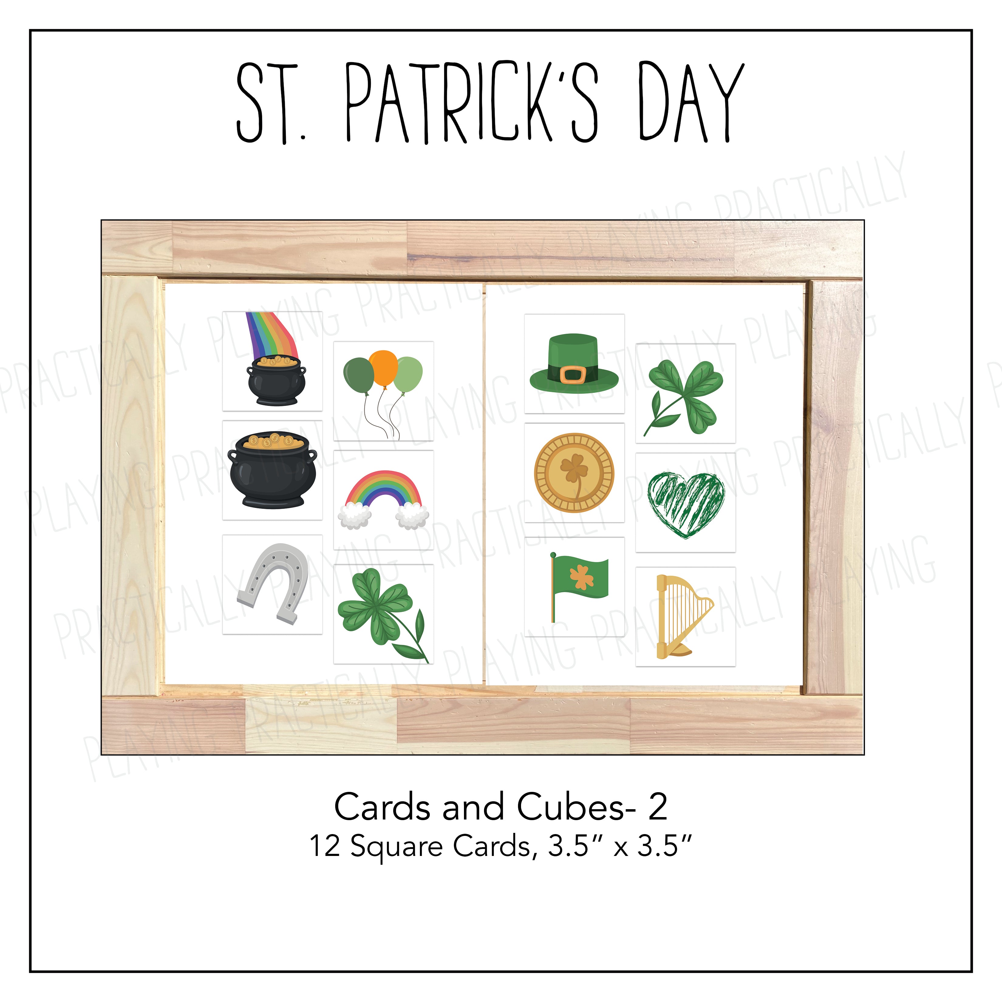 St. Patrick's Day Roll and Graph – Practically Playing
