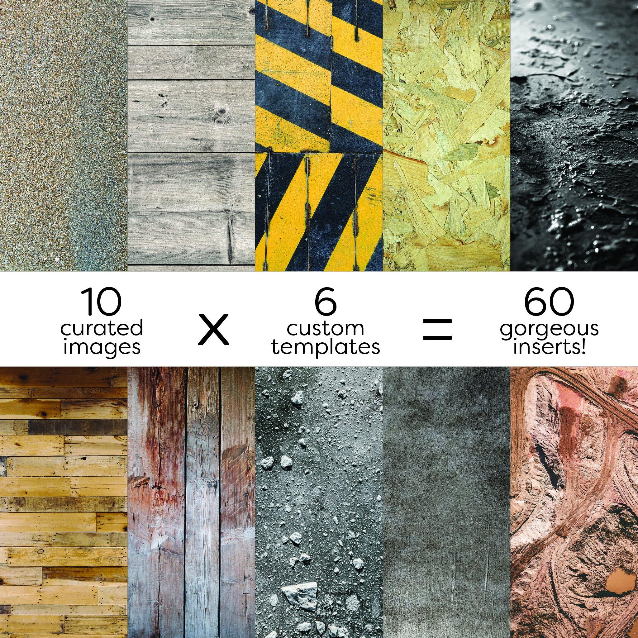 Construction Zone Textures Pack (Flisat Printable Inserts- 10 Pack) – Practically Playing