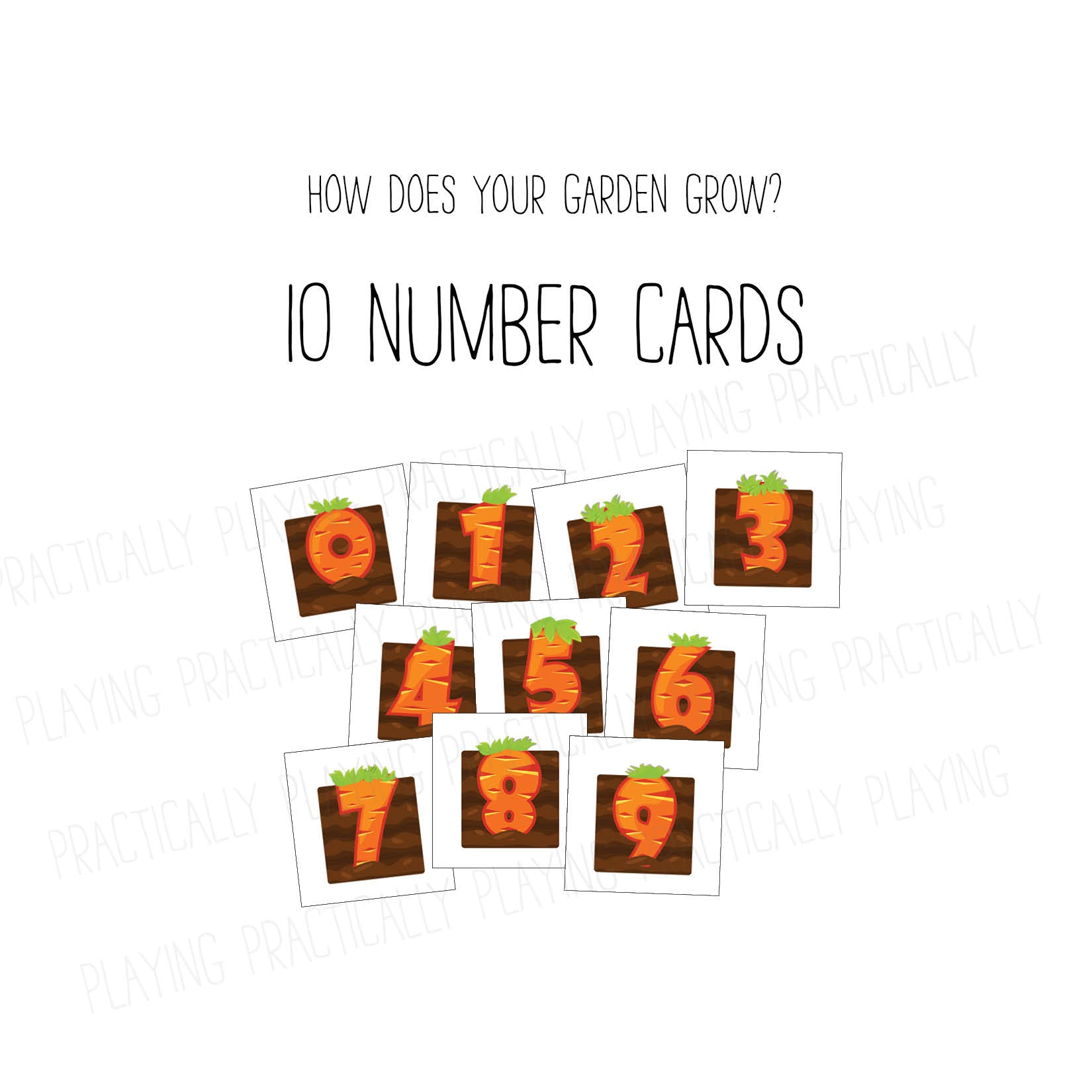 Gardening Number Pack – Practically Playing