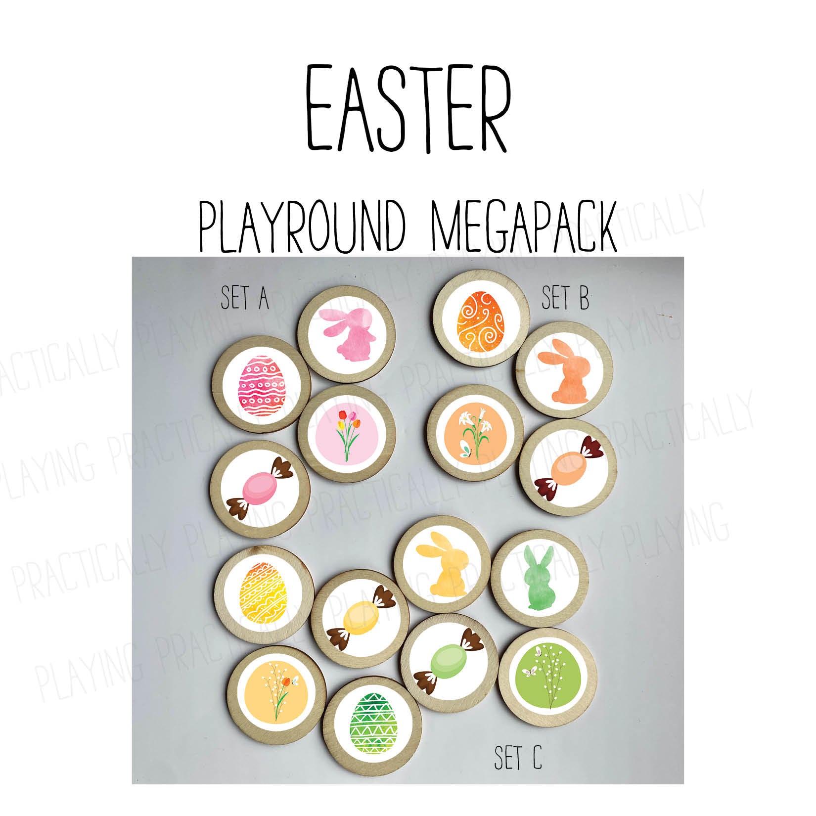 Easter PlayRound Mega Pack – Practically Playing