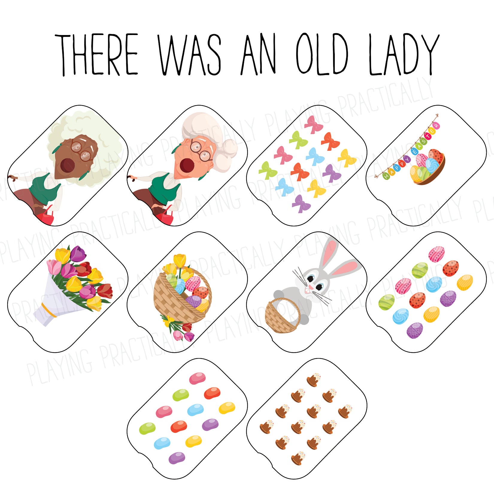 There was an Old Lady... Easter Mega Pack – Practically Playing