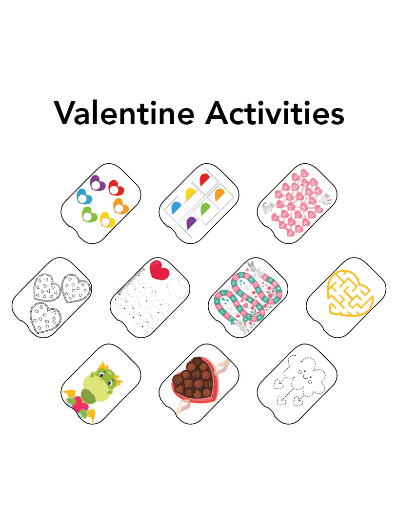 Valentine Activity Insert Pack – Practically Playing