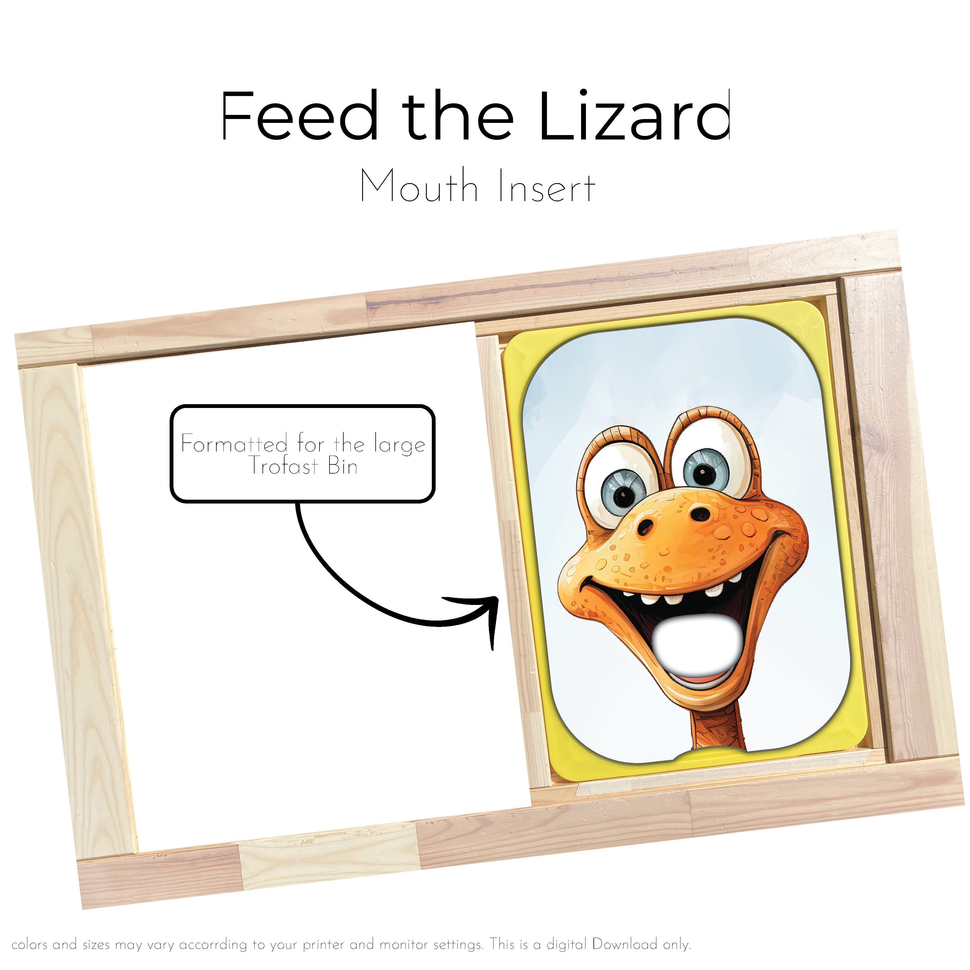 Feed the Lizard Drop and Learn Activity Pack Drop and Learn Activity P – Practically Playing