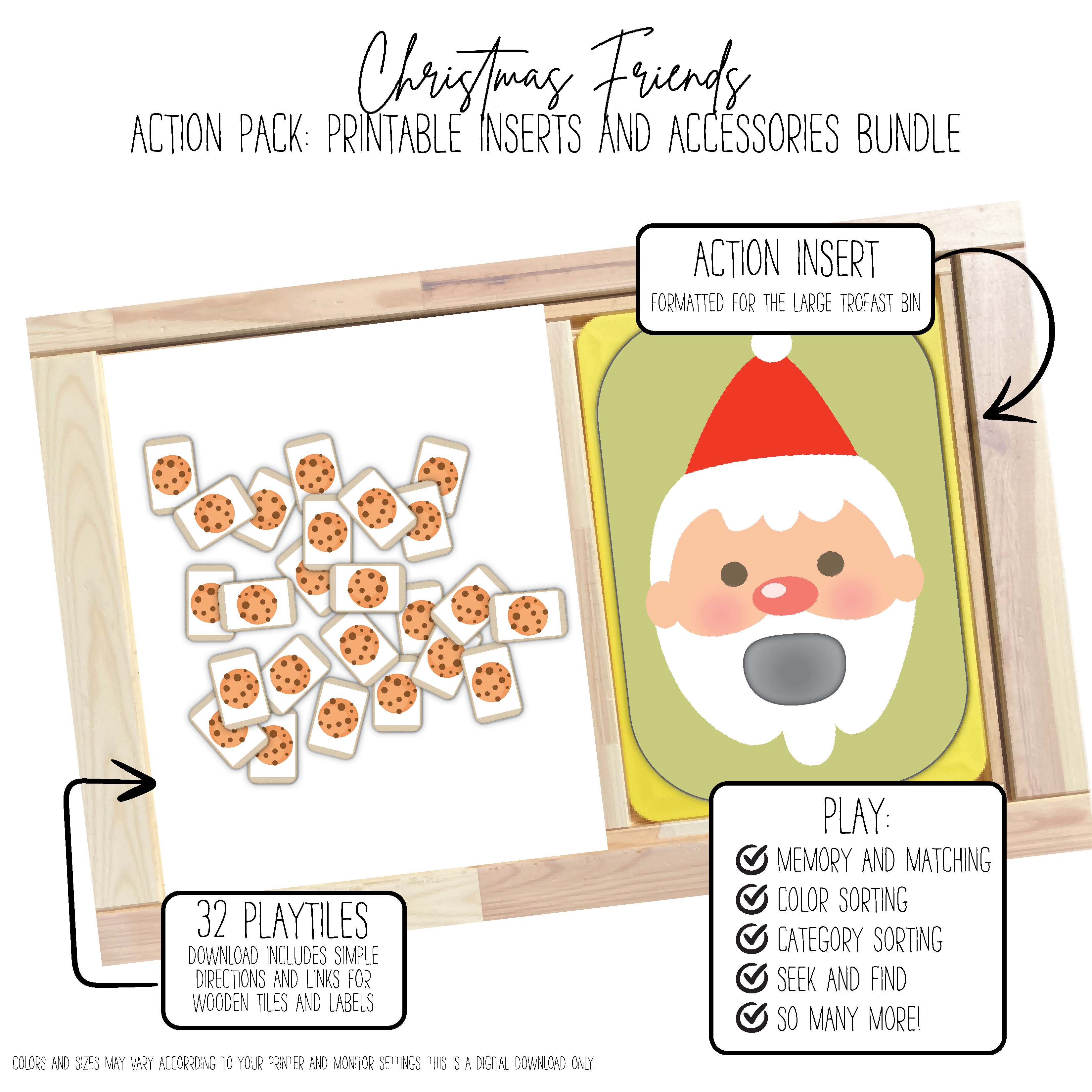 Christmas Friends- Feed Santa – Practically Playing