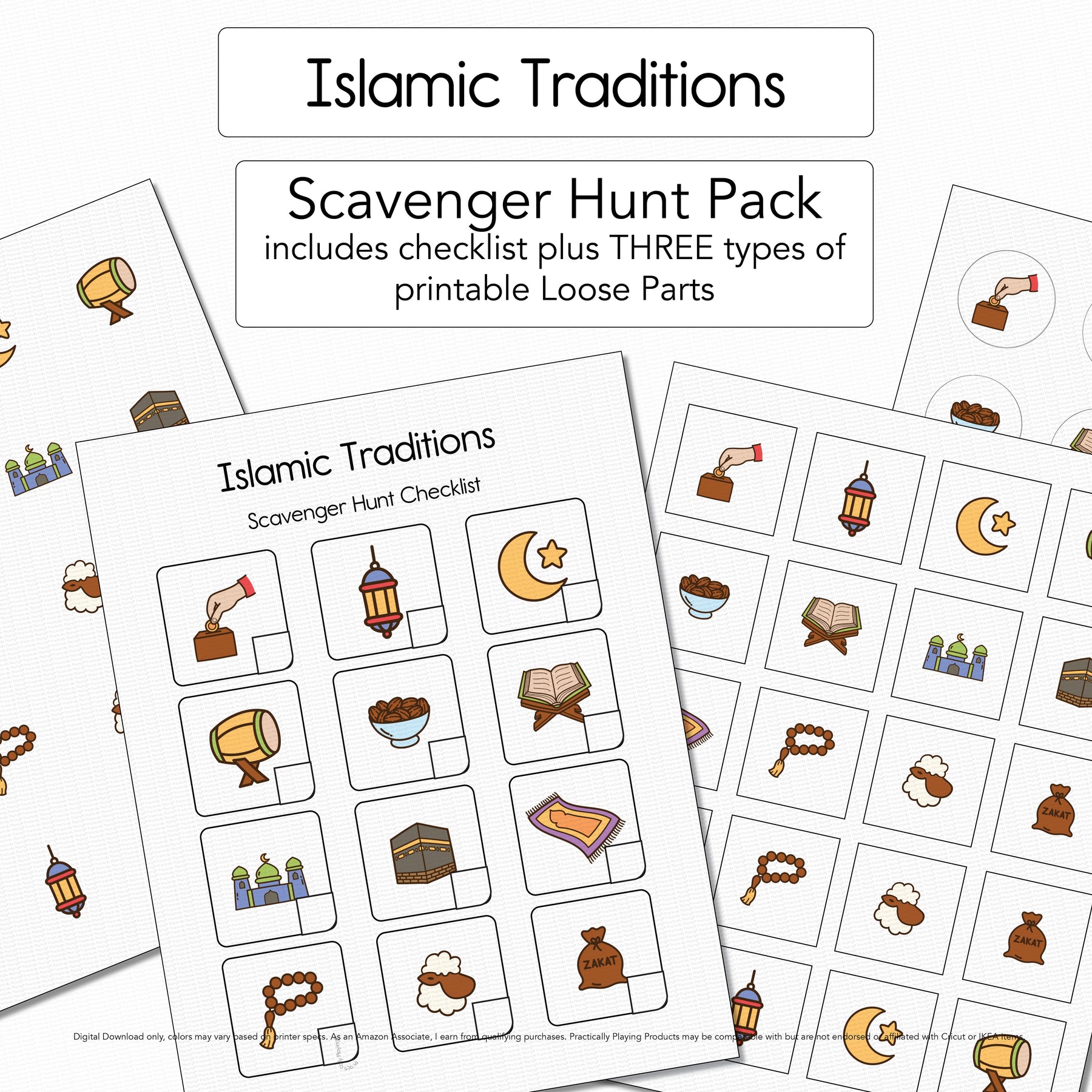 Islamic Traditions - Scavenger Hunt – Practically Playing