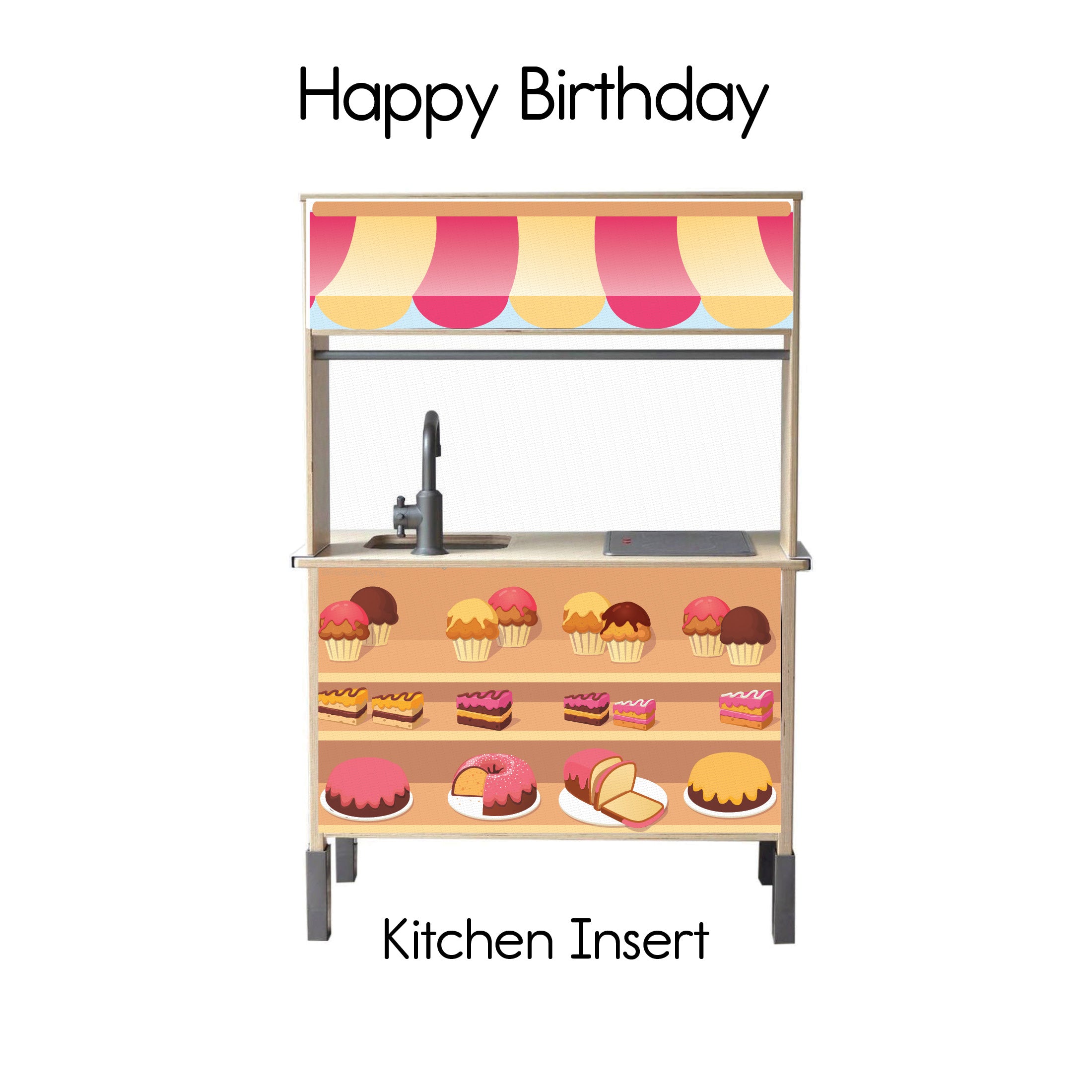 Happy Birthday - Kitchen Decal Pack – Practically Playing