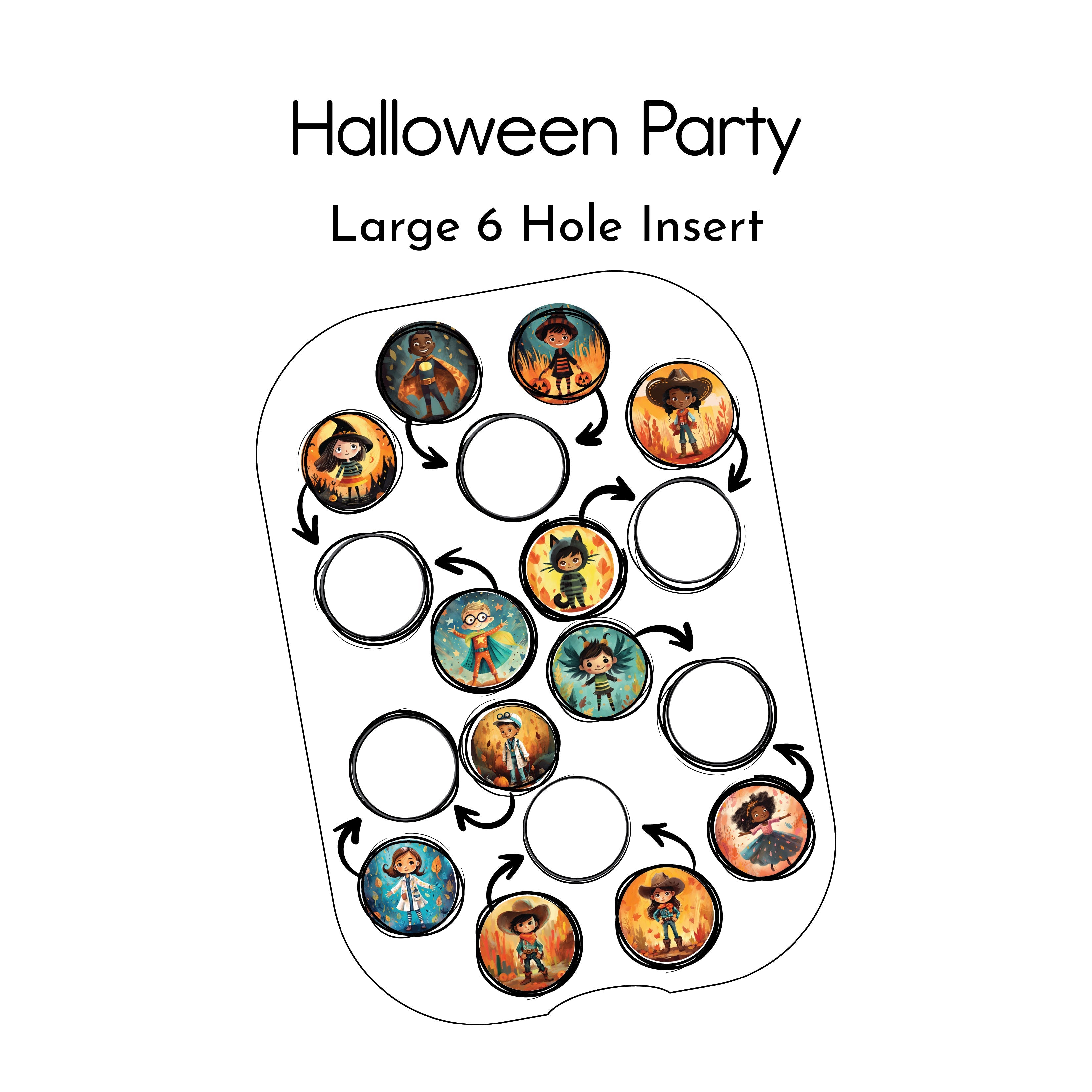 Halloween Party Action Pack: Printable Inserts and Loose Parts- CRICUT ...