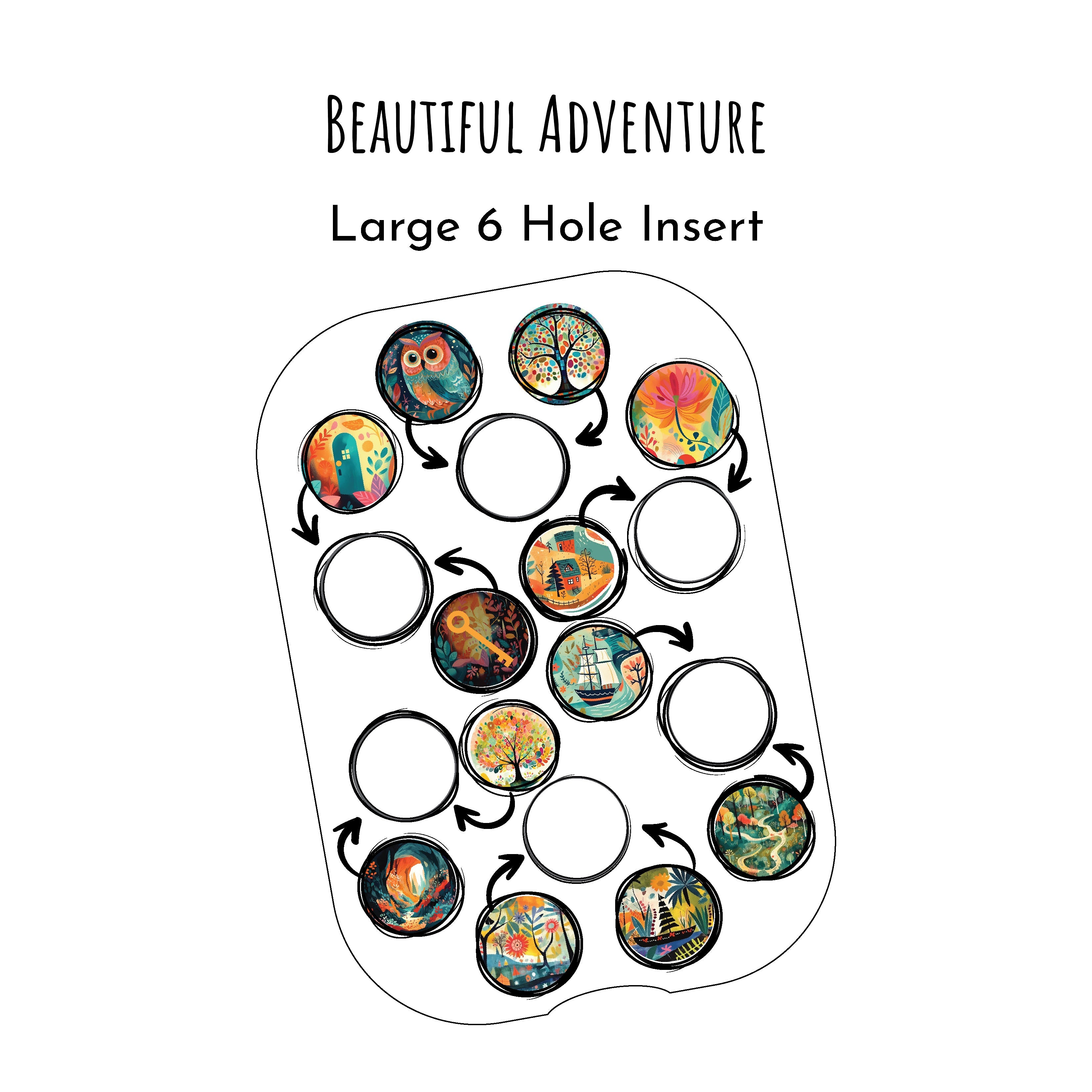 Beautiful Adventure Action Pack Action Pack: Printable Inserts and Loo ...