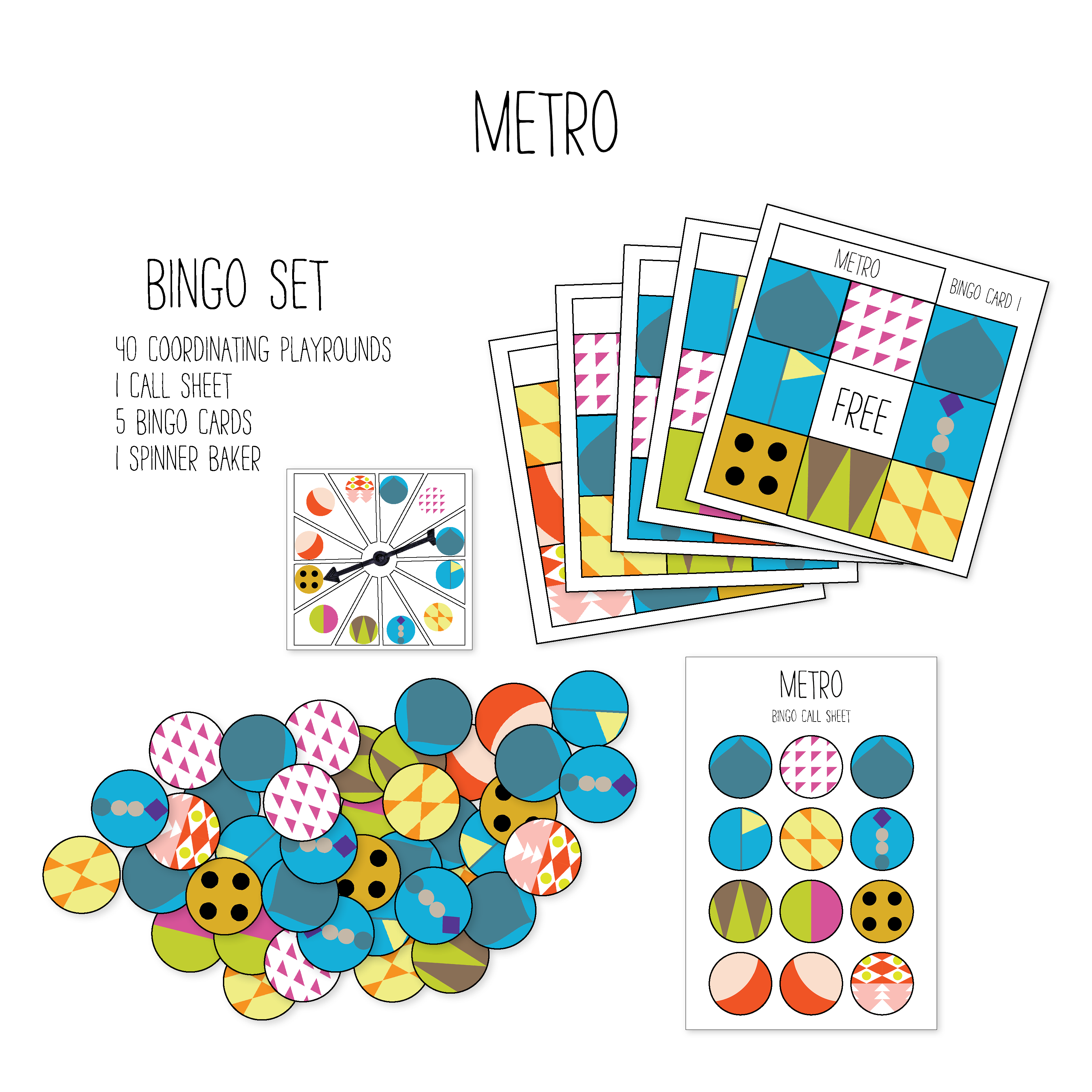 Metropolis Bingo Game Pack – Practically Playing