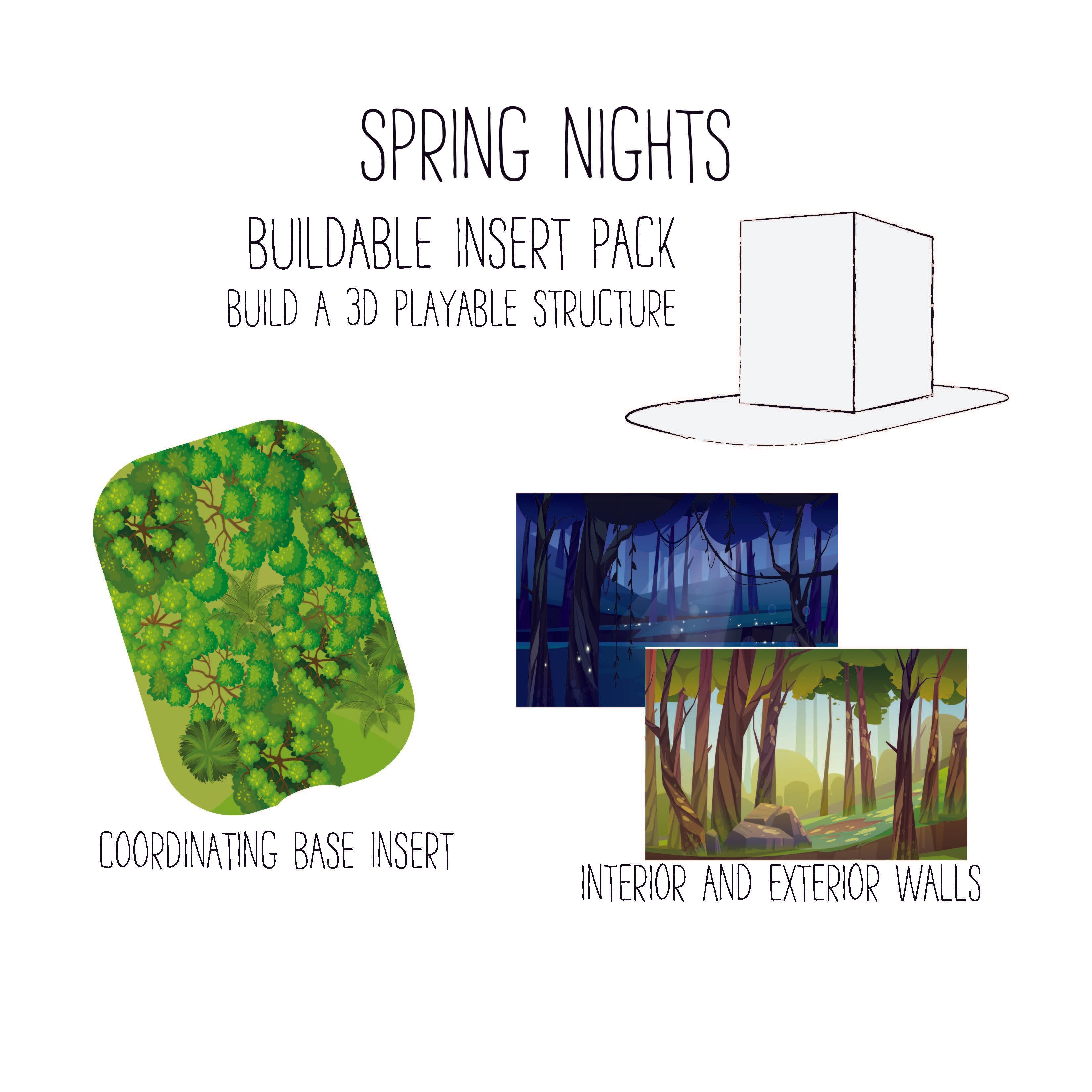 Spring Nights Buildable Insert Pack – Practically Playing