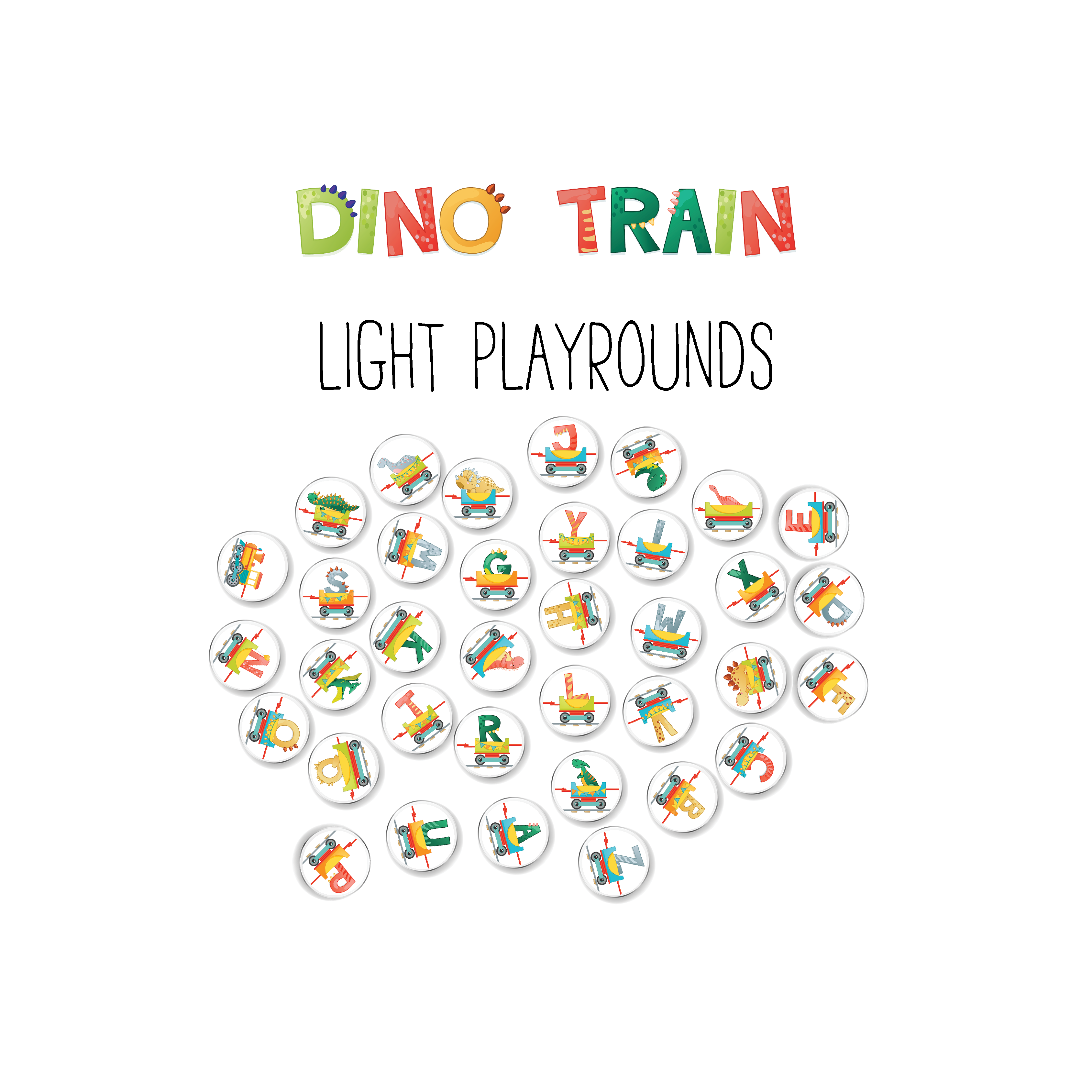 Dino Train Alphabet Light PlayRound Pack – Practically Playing