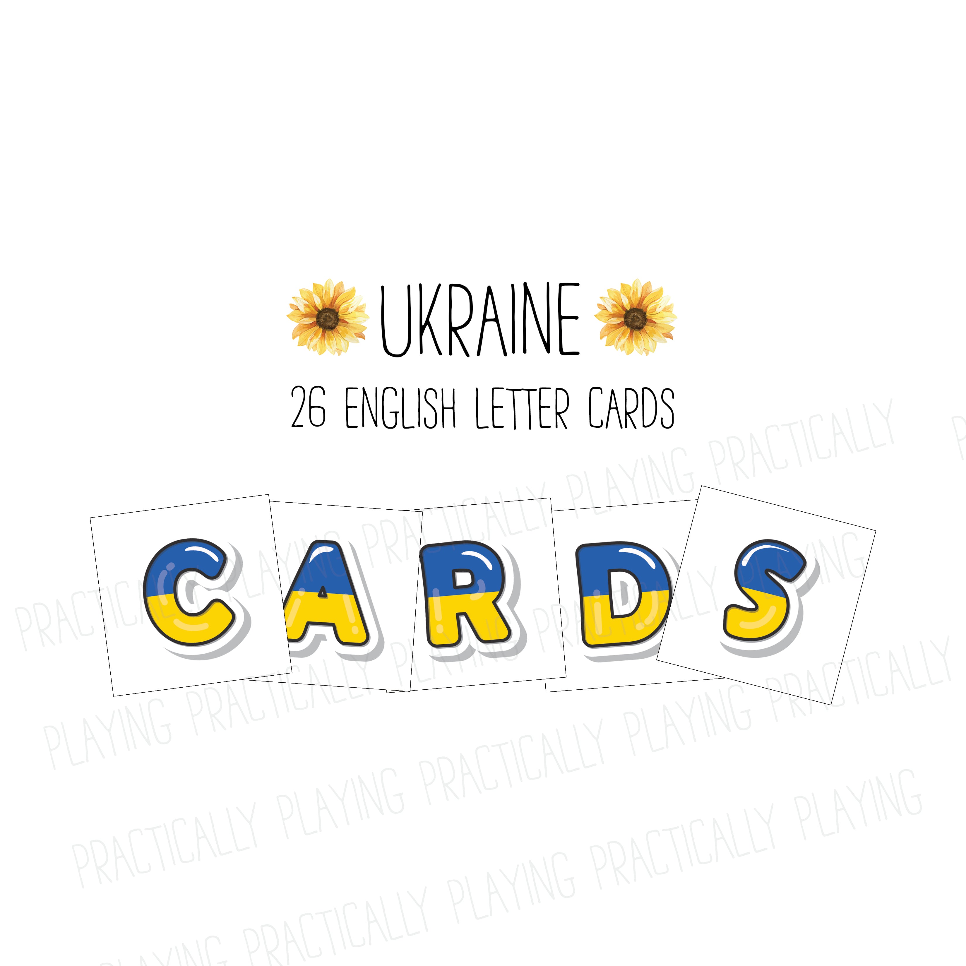 Ukraine Letter Pack – Practically Playing