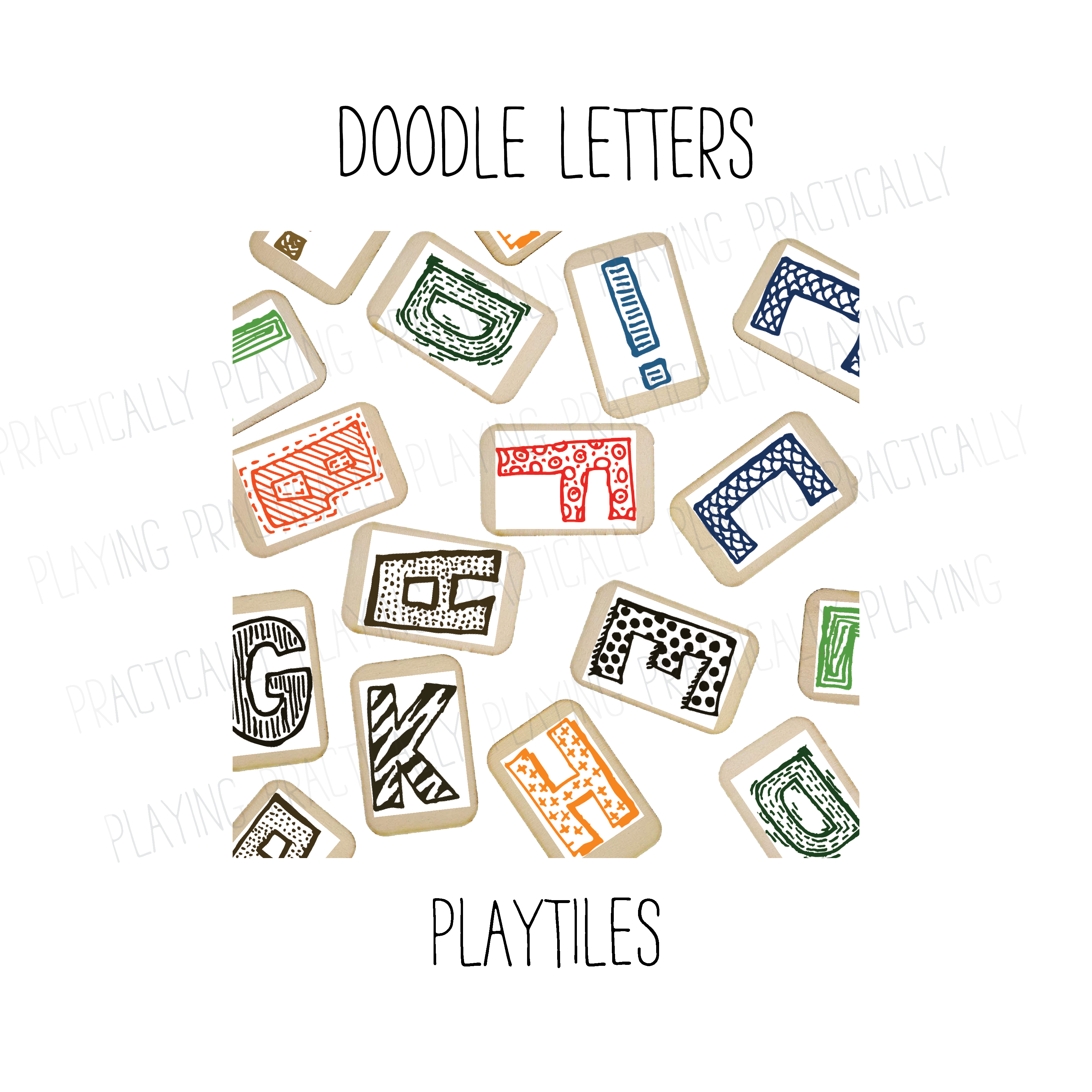 Doodle Alphabet PlayTile Mega Pack – Practically Playing