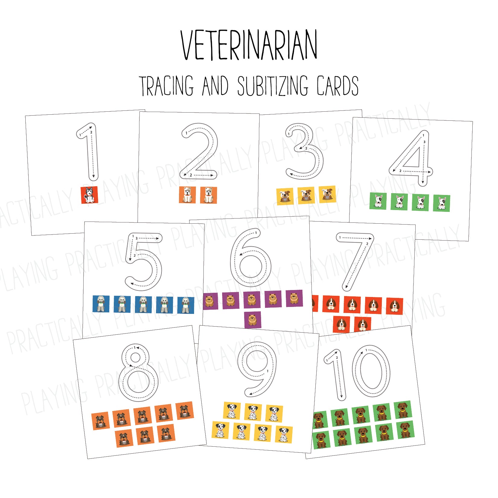 Vet Number Pack – Practically Playing
